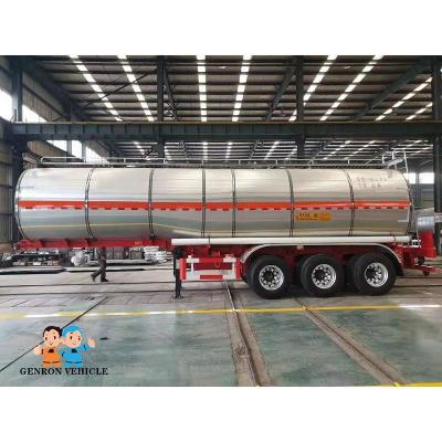 China Gas Leak Protection Modular 25000L Hydrogen Liquid Tanker Trailer for sale