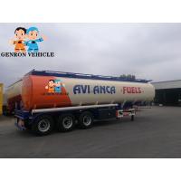 China Corrosive Resistant Hydrochloric Acid 48000L Liquid Tanker Trailer for sale