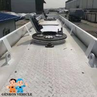 China White ISO Anti Seismic Skeleton Enclosed Liquid Tanker Trailer for sale