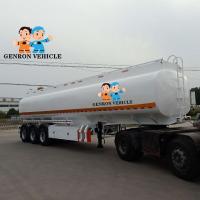 China Fuel Delivery 3 Axles Methanol 60CBM Liquid Tanker Trailer for sale