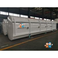 China 2 Axles Steel Alloy Crude Oil 50CBM Liquid Tanker Trailer Vehicle for sale