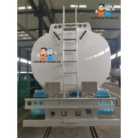 China I Beam Triaxles Diesel 45m3 Liquid Tanker Trailer With Cat Walk for sale