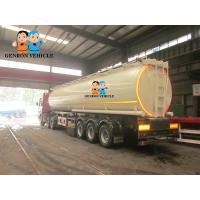 China Air Suspension CCC Aluminum 40000L Liquid Tanker Trailer for sale