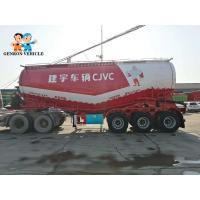 China Skeleton Self Dumping Triaxle 40m3 Dry Bulk Tanker Trailer for sale