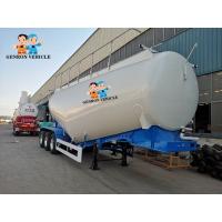 China 3 Axles 12 Wheels 45T 55T Powder Dry Bulk Cement Fly Ash Tank Truck Trailer for Sale Export to Sudan Uganda Ghana for sale