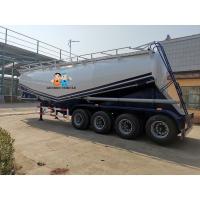 China 4 Axles dry bulk tanker trailer used to transport cement for sale export to Kenya , Sudan , Uganda , Malawi , Tanzania for sale