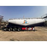 China 4 Axles dry bulk tanker trailer used to transport cement for sale export to Kenya , Sudan , Uganda , Malawi , Tanzania for sale