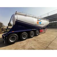 China 4 Axles dry bulk tanker trailer used to transport cement for sale export to Kenya , Sudan , Uganda , Malawi , Tanzania for sale