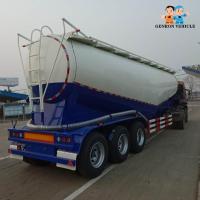 China Tri Axles Mechanical Suspension and air suspension Tanker Bulk Cement Carrier Cement Bulker Semi Truck Trailers For Sale for sale
