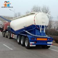 China Tri Axles Mechanical Suspension and air suspension Tanker Bulk Cement Carrier Cement Bulker Semi Truck Trailers For Sale for sale
