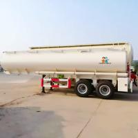 China Multiple Partitions 35ft 27M3 Liquid Fertilizer Tanker Trailers for sale