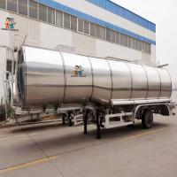 China Industrial Bulk Carrier 40M3 Ammonia Tri Axle Tanker Trailer for sale