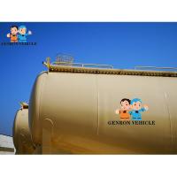 China 3 Axles heavy duty powder material silo carrier tanker dry bulk Cement Tank truck semi Trailer for sale for sale