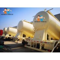 China 3 Axles heavy duty powder material silo carrier tanker dry bulk Cement Tank truck semi Trailer for sale for sale