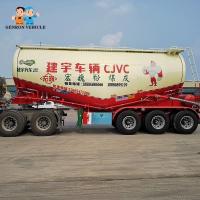 China New Product best price 45cbm tri-axle Concrete Bulk Cement Tanker Semi Trailers export to Zambia, Nigeria, Guinea, for sale