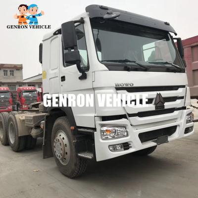 China HOWO 8L 10 Wheels 40000kg Hw19710 Tractor Head Trucks for sale