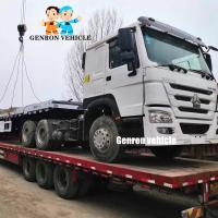 China Manual Transmission 375HP HOWO 45t  Trailer Head Truck for sale