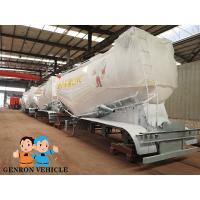 China Air Suspension 60 Ton 50CBM Cement Dry Bulk Tanker Trailer for sale