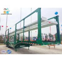 China Hydraulic Transporter ISO9001 50000KG Double Decker Car Hauler for sale