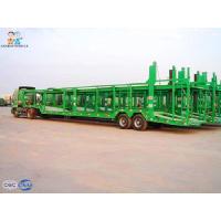 China Safe Half Hanging Lowboy Genron Semi Car Hauler Trailer for sale