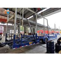 China 12T Rustproof GV090014 CE Flatbed Car Hauler Trailer for sale