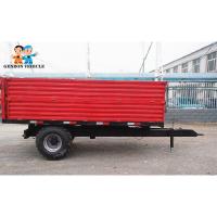 China CE ISO High Capacity 6CBM 60HP Agricultural Tipping Trailers for sale