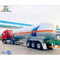 China Three Axles Lpg Q345R ASME 40ton 40000L Semi Tanker Trailer for sale