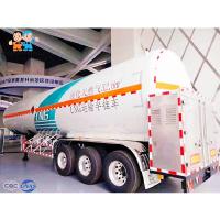 China 52600L LNG Tank Truck Trailer for sale
