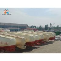 China Air Suspension Mineral Triaxles 35CBM Cement Powder Tankers for sale