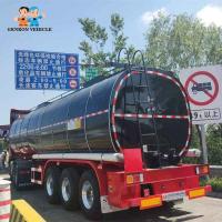China Mechanical Suspension 3 Axles 40T Asphalt  Tanker Trailer for sale