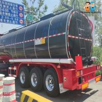 China Mechanical Suspension 3 Axles 40T Asphalt  Tanker Trailer for sale