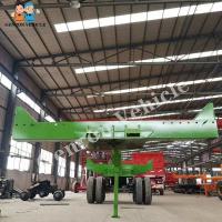 China 2 Axles Bogie Suspension 50T Logging Semi Trailer for sale