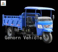 China Open Body 2000kg Genron Diesel Tricycle Vehicle for sale