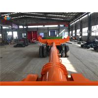 China Heavy Duty 12R22.5 Vacuum Tire 50t Genron Timber Trailer for sale