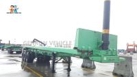 China 60T Hydraulic Chassis Tipper Container Semi Trailer for sale