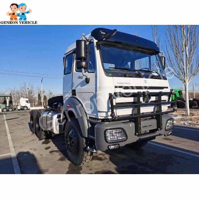 China Clear Block Prime Mover 6×4 420hp Tractor Head Trucks for sale