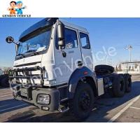 China Clear Block Prime Mover 6×4 420hp Tractor Head Trucks for sale