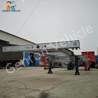 China 40ft Container Transport 50 Tons Skeleton Semi Trailer for sale