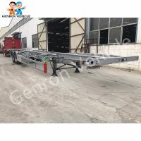 China 45ft Cargo Transport 3 Axles Container Semi Trailer for sale