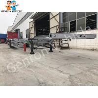 China 20ft Container Transport 2 Axles 16T Skeleton Semi Trailer for sale