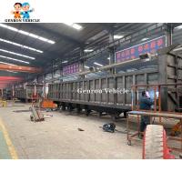 China 5/6 Axles 80-100 Tons Q235 Steel Dump Trailer With Lifting Transport Copper for sale
