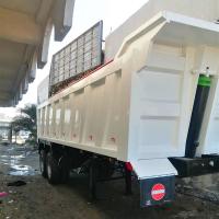China 9.5M Bogie Suspension Dump Semi Trailers End Dump Semi Trailer for sale