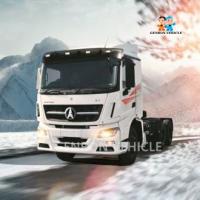 China 6*4 Beiben Truck Tires Run Smoothly Well Known Brand Engine for sale
