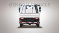 China GENRON Right Driving Diesel Transport 5T light cargo truck With Single Carbin for sale
