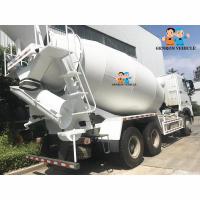 China 14m3 Construction Truck Trailer Semi Trailer Mounted Concrete Mixer for sale