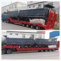 China Rear U Shaped 50T Tipper Dump Semi Trailers Truck Utility Trailer Tandem for sale