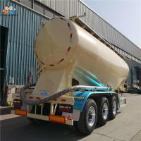 China 3 Axles Air Suspension 50T Dry Bulk Tanker Trailer In African Cement Plants for sale