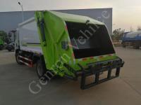 China 7100x2450x2950 Municipal Garbage Trash Compactor 4x2 Compressed Rubbish Vehicle for sale