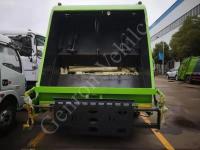 China 7100x2450x2950 Municipal Garbage Trash Compactor 4x2 Compressed Rubbish Vehicle for sale