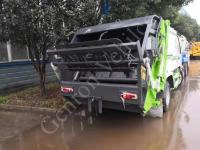 China 7100x2450x2950 Municipal Garbage Trash Compactor 4x2 Compressed Rubbish Vehicle for sale